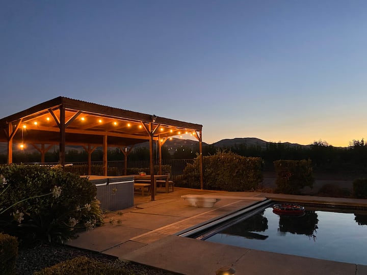 Secluded Country Villa; Pool, Billiards, Firepit - Patterson, CA