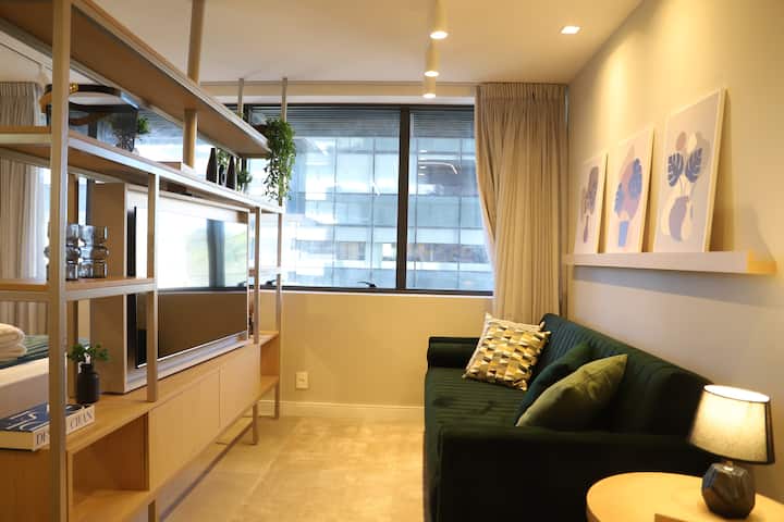 Studio Luxuoso, Ar Cond, C/ Vista, Piscina, Academ - Porto Alegre