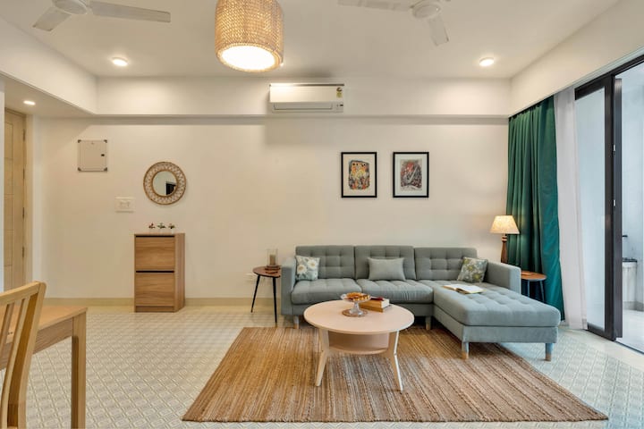 Cozy 1bhk Retreat • Walk To Candolim Beach - Goa