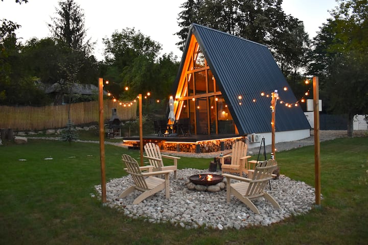 Cabana Zeneris • Cinema Nights, Fire Pit & Grill - Roumanie