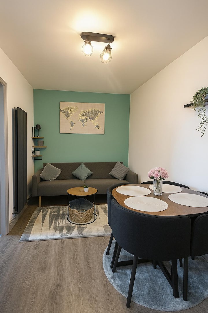 2br Flat, 1 Mile From City, Free Parking/20% Off - Leeds