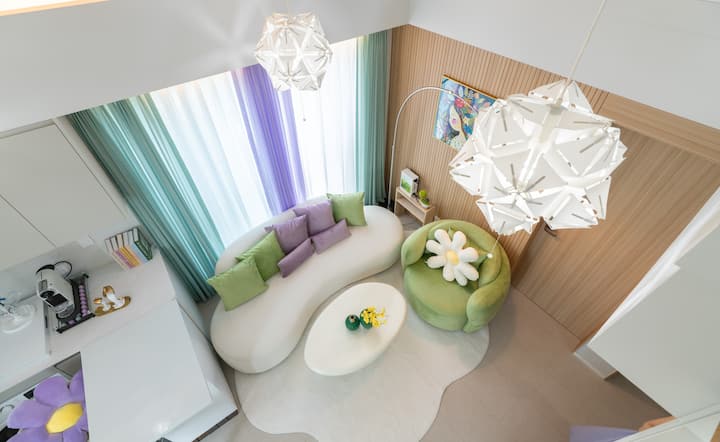 홍대 5분 가족숙소 , 스카이뷰·무료주차·여유로운 체크아웃,유모차무료 - Seoul