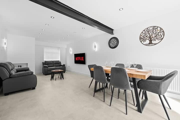 New! 6br Gem, Free Parking, Perfect For Groups - Royal Leamington Spa
