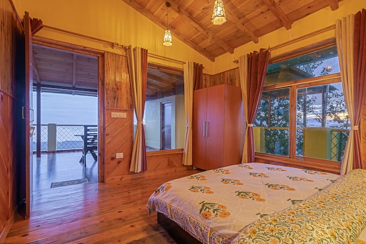 2bhk Wooden Home | Kitchen, Balcony, Himalayan - India