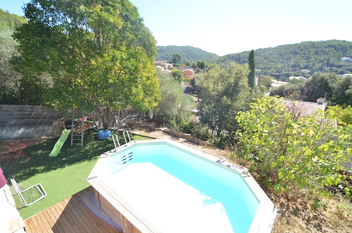Villa En Provence Avec Piscine Et Vue - Carcès