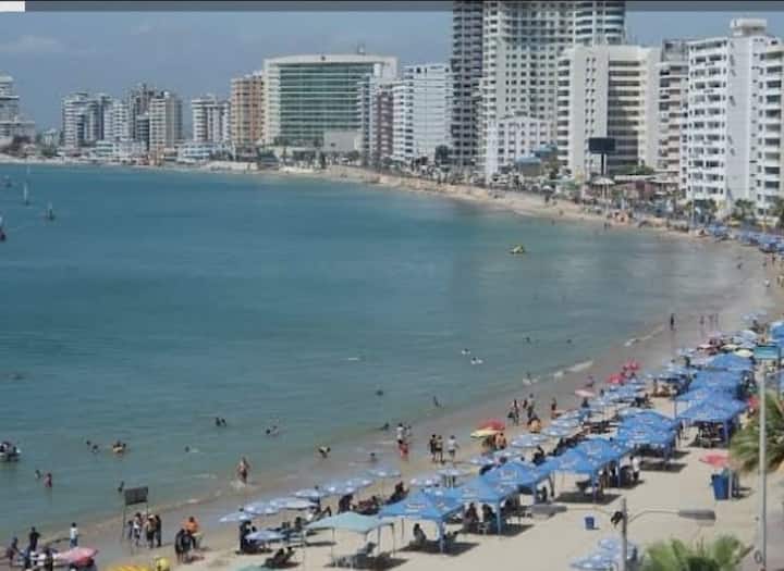 Condo Sun&beach, Solymar In Chipipesalinas-ecuador - Salinas