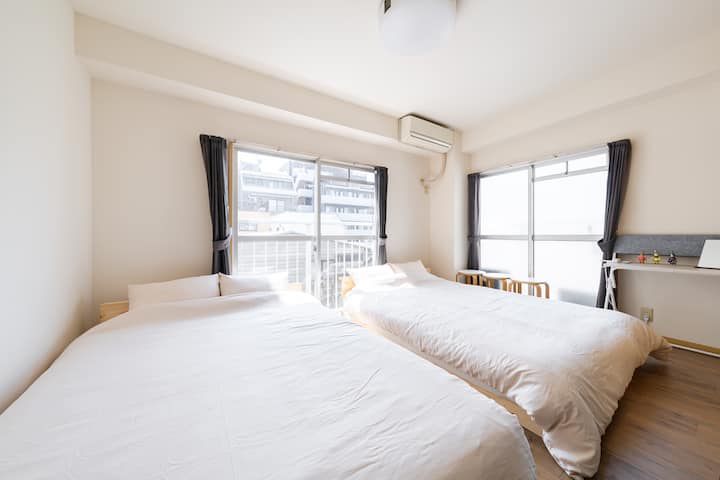 K3・最大4名/1dk/森下駅/新宿・秋葉原直通・浅草近い/チームラボ/東京ディズニ！スカイツリー！ - Ginza