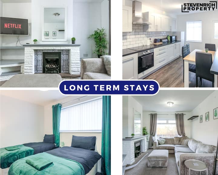 Long Stays | Spacious Home In Sk14 | Sleeps 5 - Glossop