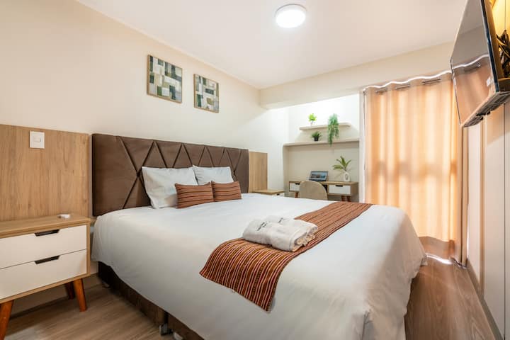 Appartement Près De La Mer Avec Lit King Size, Piscine Et Salle De Sport - Lima