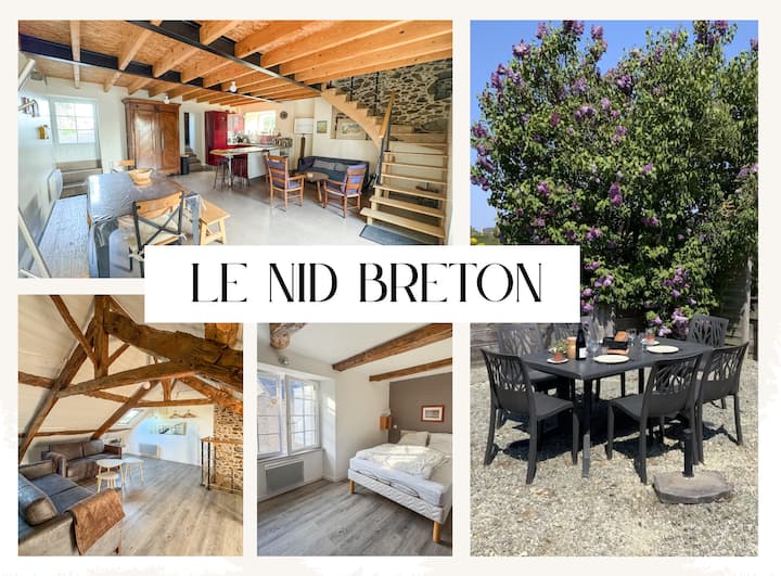 Grande Maison Familiale Avec Jardin – 10 Personnes - Pleurtuit