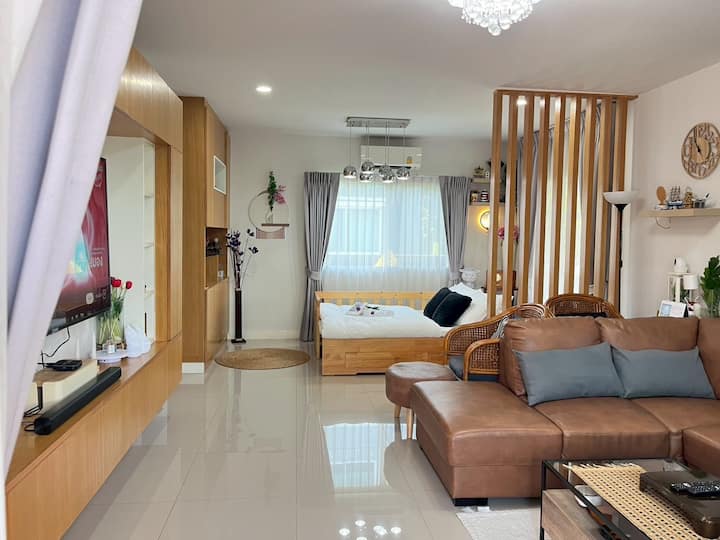 Nadia Home, Free Wifi, Near Suvarnabhumi Airport. - Min Buri