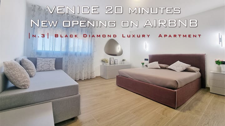 Venice 20 Min |N.3| Black Dyamond Luxury Apartment - Mira, Italien