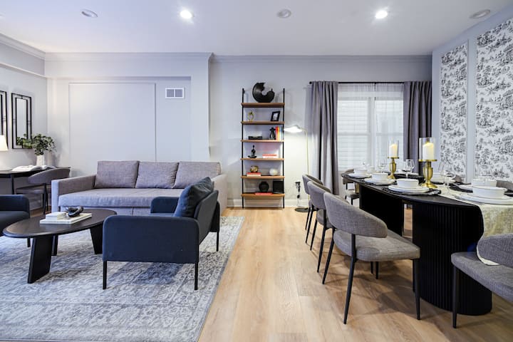 Modern 3br/2ba • Up To 10 Guests • 15 Min To Nyc - Weehawken, NJ