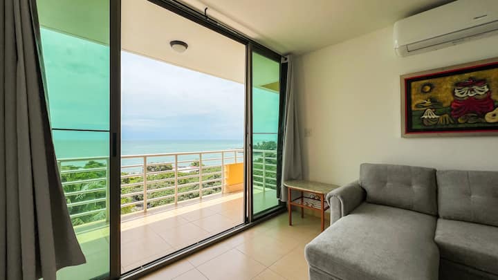 Apartamento Con Vista Al Mar + Piscina - Panama