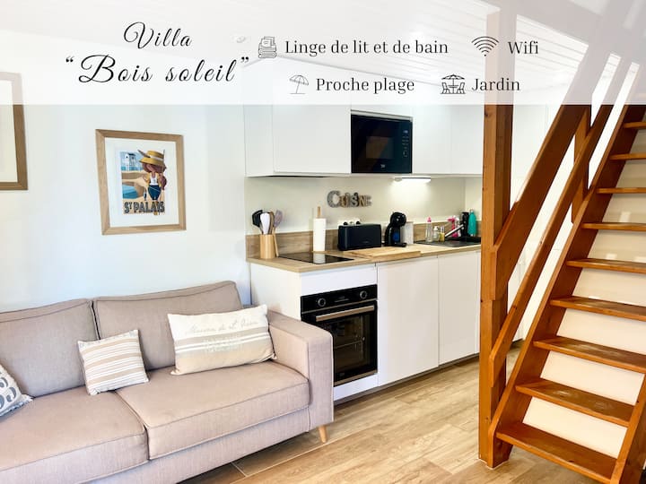 Villa "Bois Soleil" - Jardin, Piscine & Plage - Saint-Palais-sur-Mer