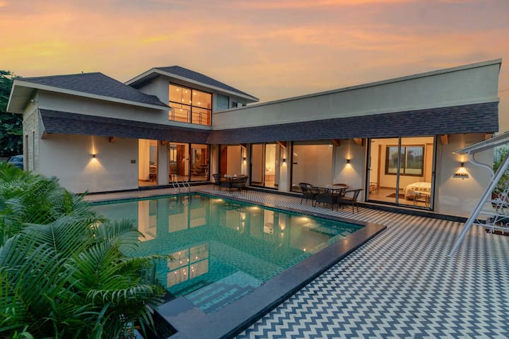 3bhk-bonfire, Lawn Rustic Roots @Jaipur Outskirts - Jaipur