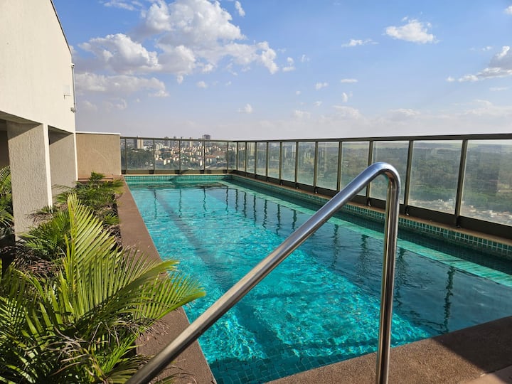 Apê Completo Em Andar Alto | Vista Panorâmica - Ribeirao Preto