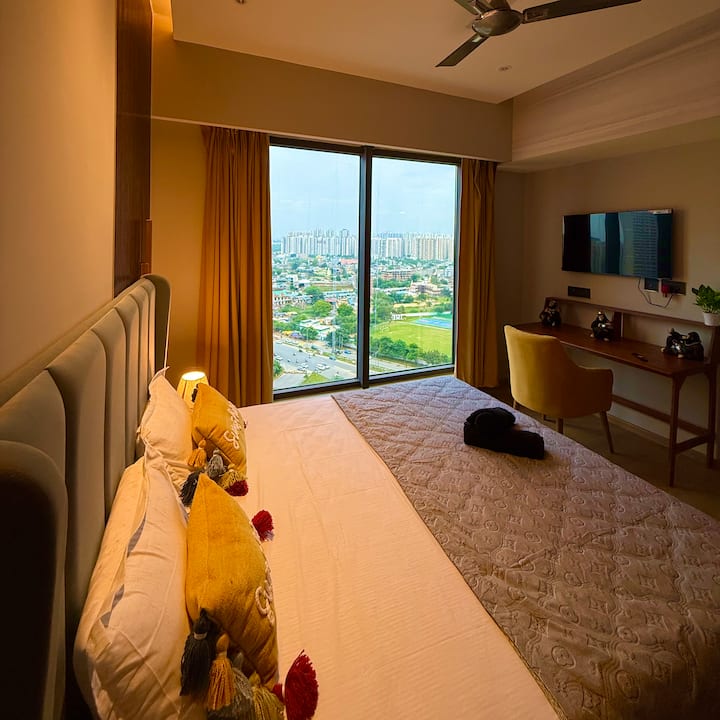 City View Studio With Kitchen - Myspiti Grand - Ghaziabad