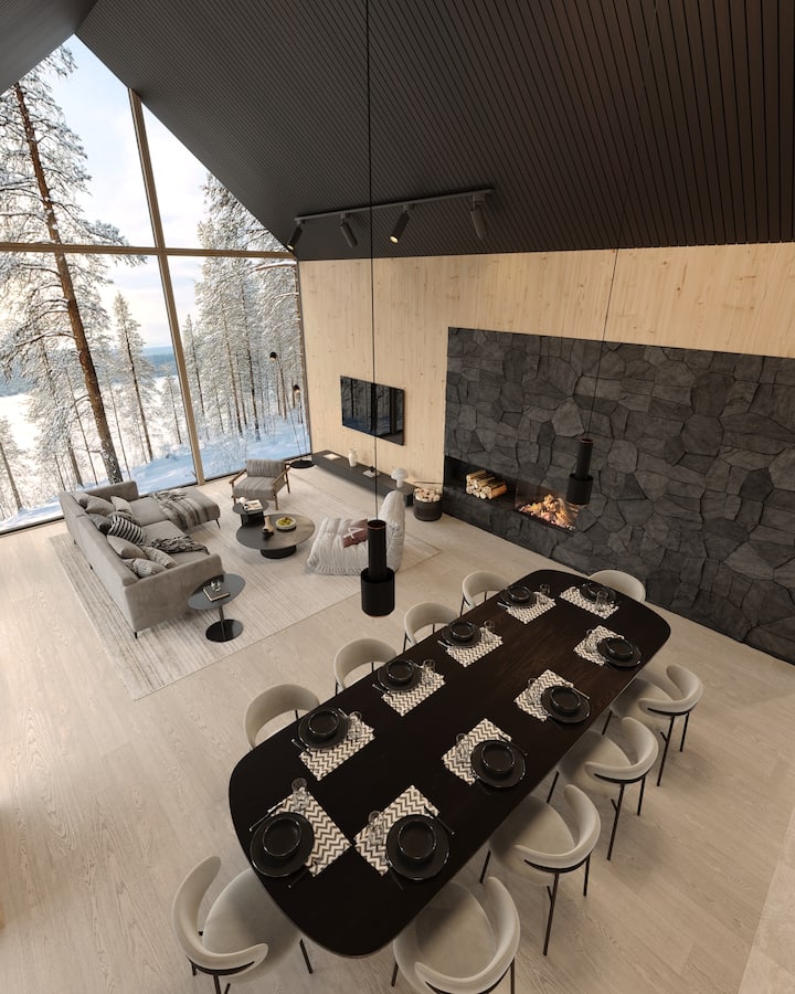 Inai Haven Luna - Private Lapland Hideaway - Ivalo