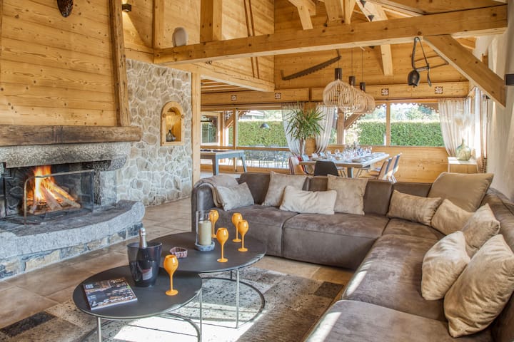 Chalet Authentique Et Chaleureux - Jacuzzi,billard - Flaine