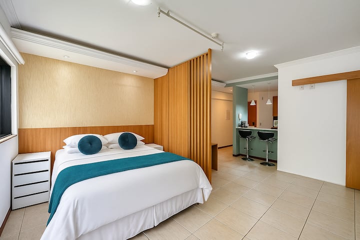 Excelente Flat 94 | Vaga+ar Cond - São José dos Campos