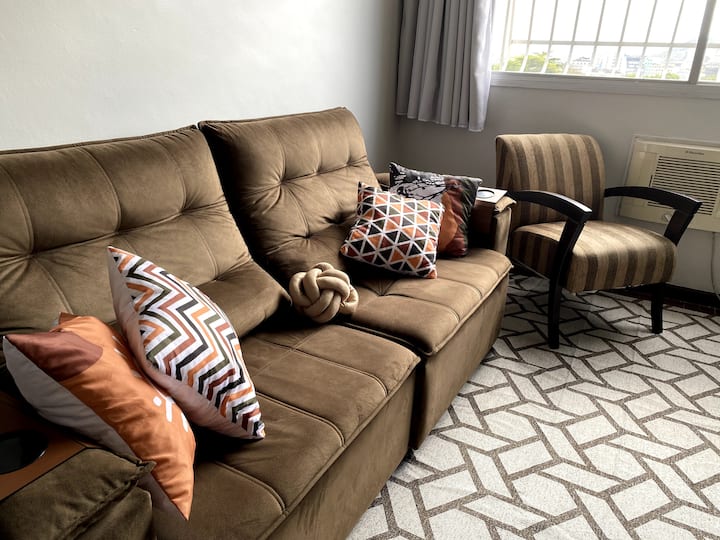 Localização Premium| Vista Baía + 2 Quartos + Vaga - Niterói