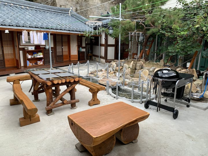 한옥체험 전주하숙 바비큐 그릴 가능 독채(객실 7개, 욕실 7개) - Jeonju-si