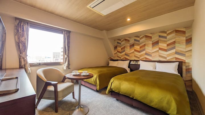 【Non-smoking】renovated Superior Twin/2ppl - 우베시