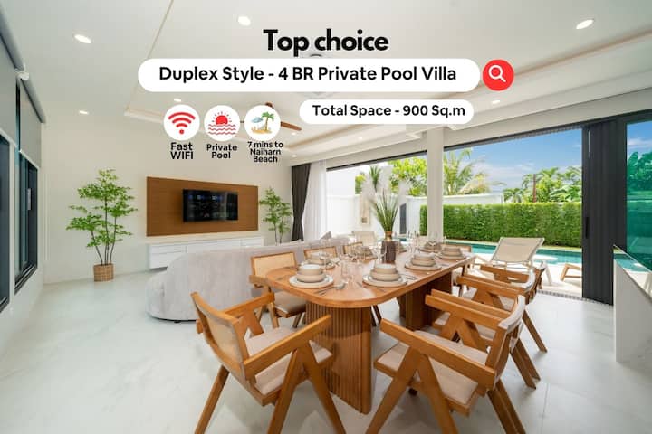 Lavish 4-br Duplex Private Pool Villa|rawai|phuket - Kata Beach