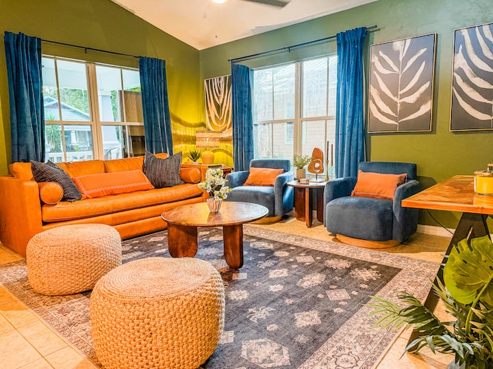 Designer 3br/2ba Retreat @ Uf • Grill • Firepit - Gainesville, FL