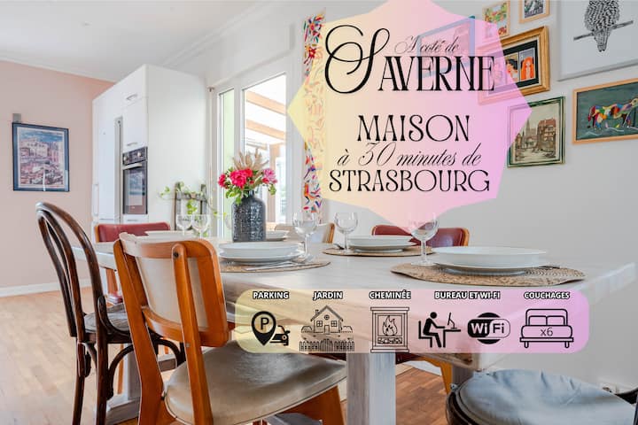 Saverne Maison 3 Ch Spacieuse Et Familiale Pour 6p - Saverne
