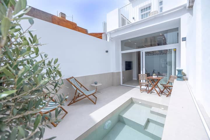Apartamento Con Piscina Cabanyal - 발렌시아