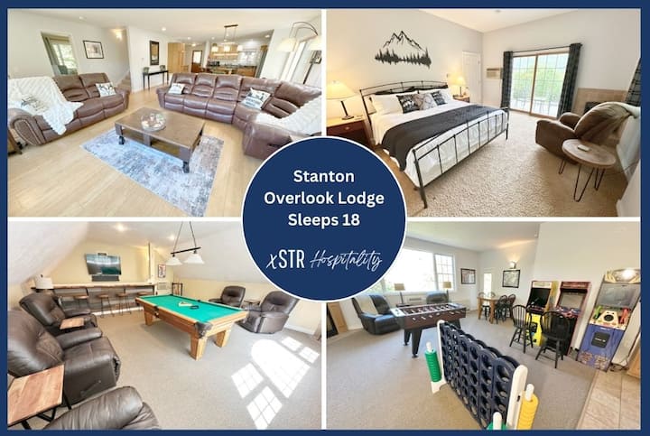 Private Baths In Almost Every Bedroom! Sleeps 18 - Cinderella's Castle, Intervale