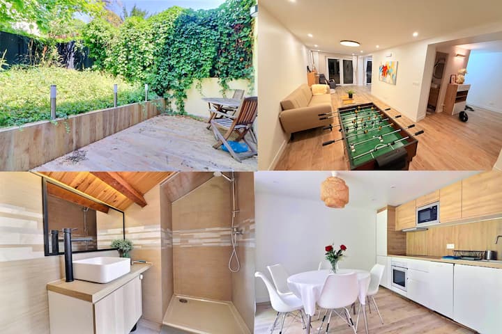 Parc Exposition Sun Duplex 140m2 - Rer B 20 Min - Boulogne-Billancourt