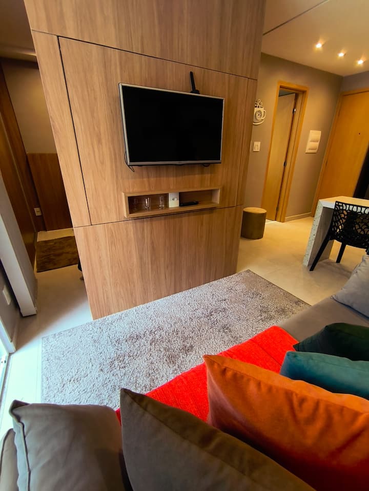 Studio Moderno Aconchegante - Ar E Lazer Completo - Juiz de Fora