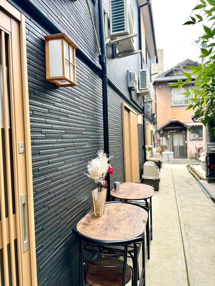 天下茶屋駅步行5分钟/関西空港南海線直达/88m'日式別莊housec/難波/黒門市場/通天閣直达 - Japan