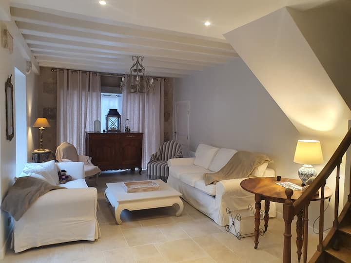 Demeure De Charme 10 Personnes Avec Sdb Privatives - Belleville-sur-Loire
