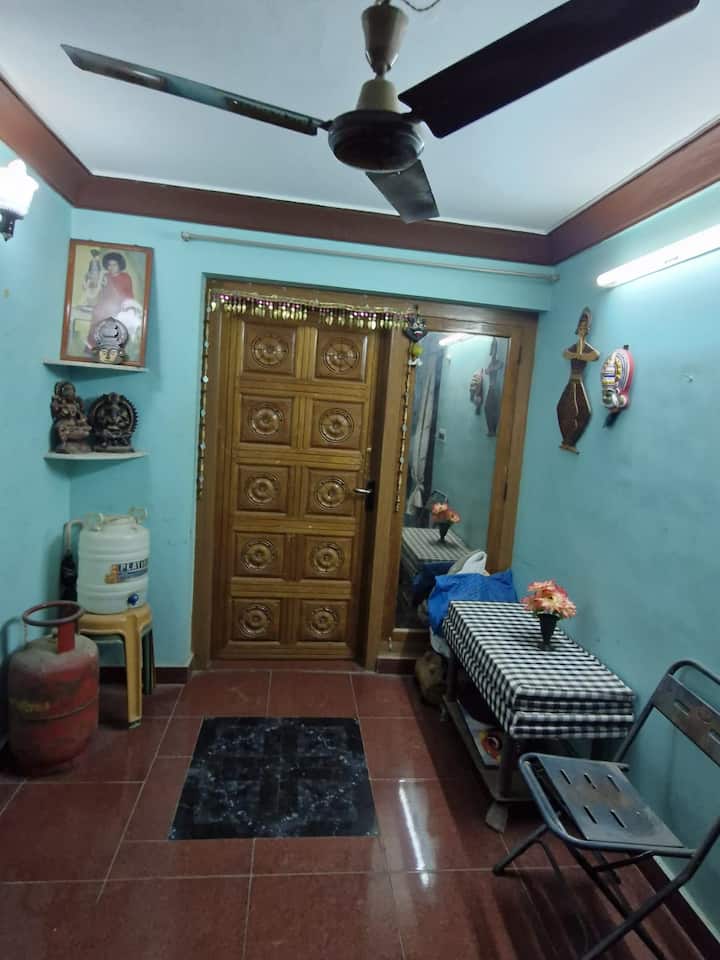 1 Bedroom House With Ac And Car Park - Madurai