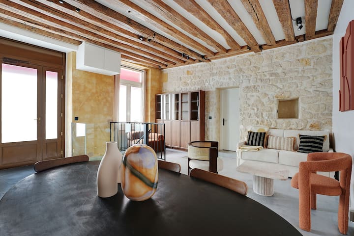 Nochichi Collections - 4bdr/10pax-place Des Vosges - Paris