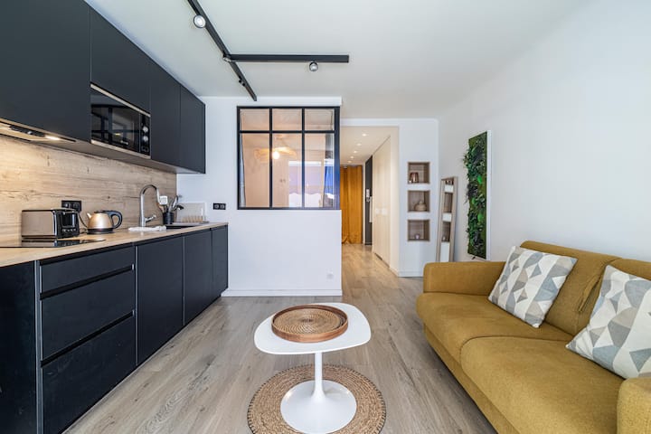 Appartement Rénové Pour 3 Pers Proche Croisette - ibis Cannes Centre