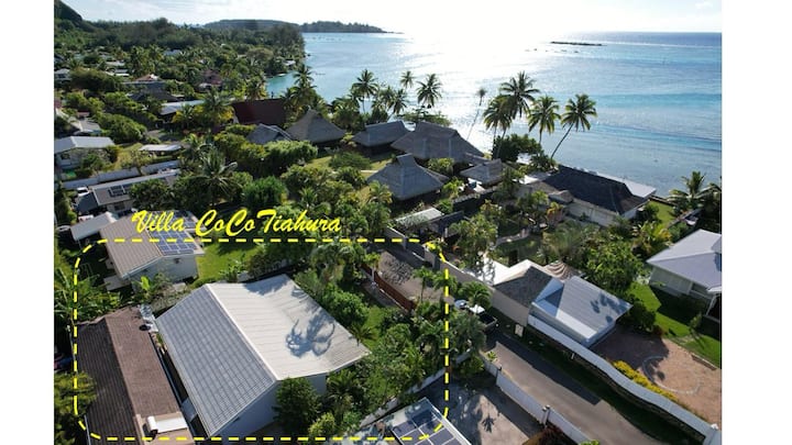 Villa Coco - Accès Mer Quartier Résidentiel - Polynésie française
