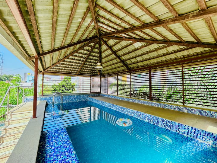 Lagoon Luxe Terrace Pool Villa W/ Private Theatre - Bengaluru