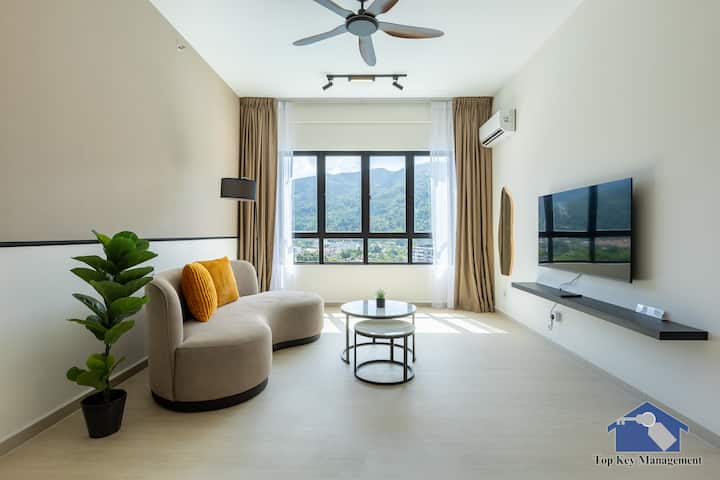 Modern Classic 2br Suite With City View, Ayer Itam - Penang