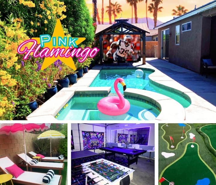Luxe Fun: Pool/arcade/golf/spa-sleeps16 - Bermuda Dunes, CA