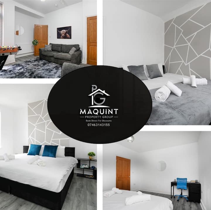 Contractors, Sleeps 11, 5br, City Cr, Parking - Leicester