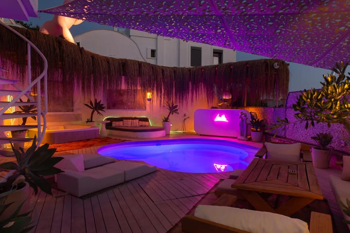 3+1 Villa With Sea View In Bodrum Gumbet Bd447 - Bodrum