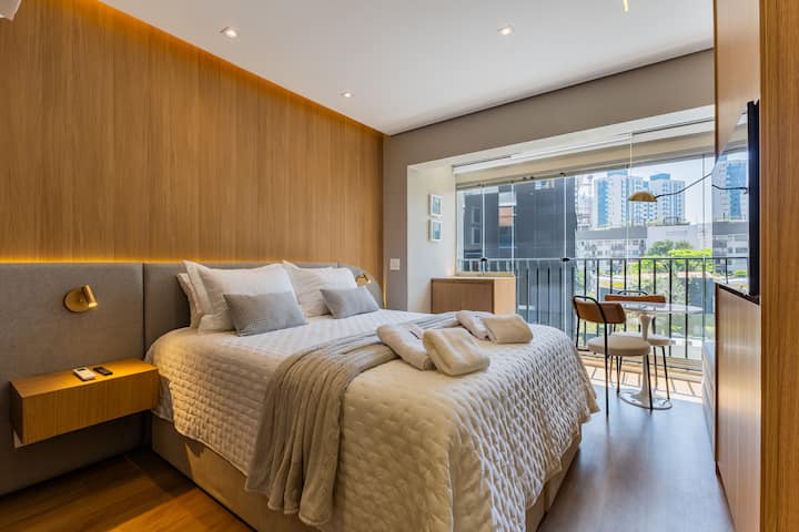 Studio A 190m Do Metrô V. Madalena | São Paulo - São Paulo