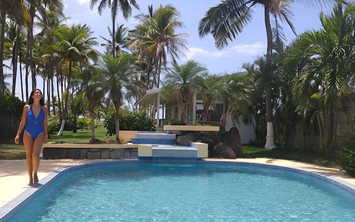 Jane's Beach Resort Bungalow 7, Boutique Hotel - Costa Rica