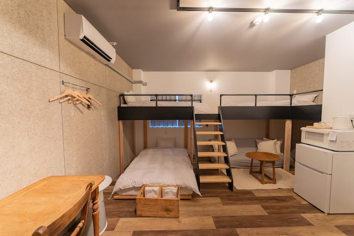 【Nearby Station】in-room Shower/standard Room/4ppl - Saga, Japan