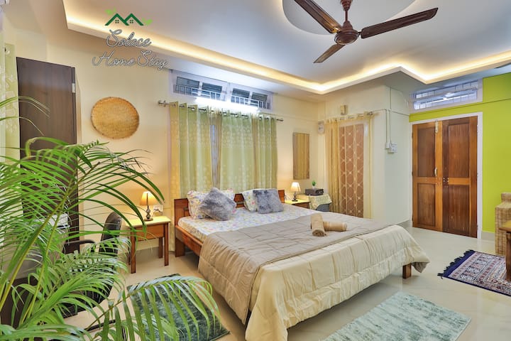 Solace 5–1br Condo•kingbed•ac•2ndflr•self Check-in - Assam